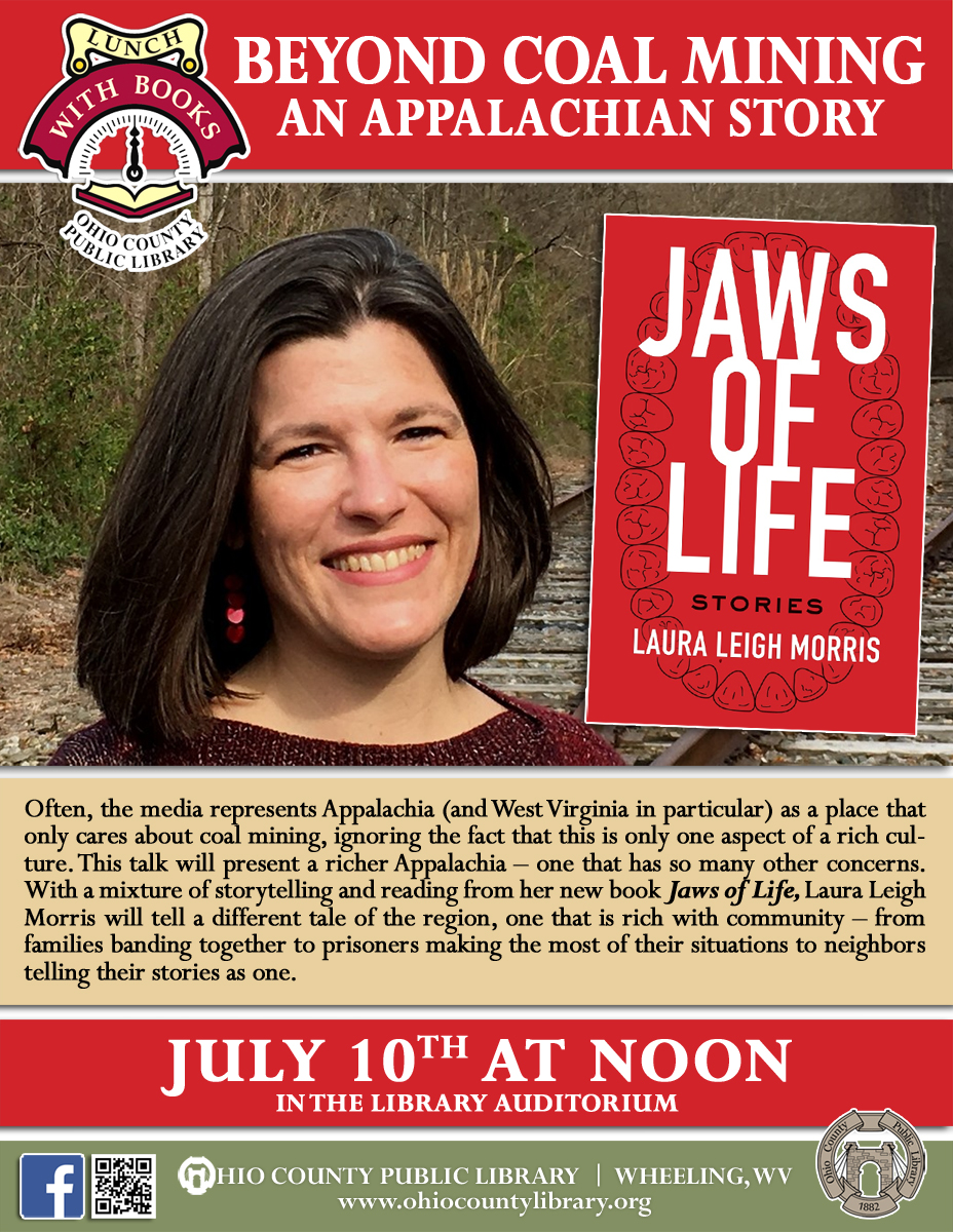 LUNCH WITH BOOKS: Laura Leigh Morris, Beyond Coal Mining: An ...